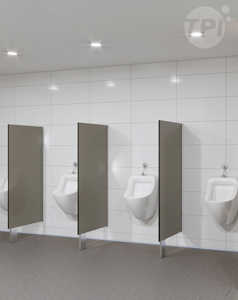 Urinal / Privacy Screen - Wall Mounted - Toilet Partition Industries