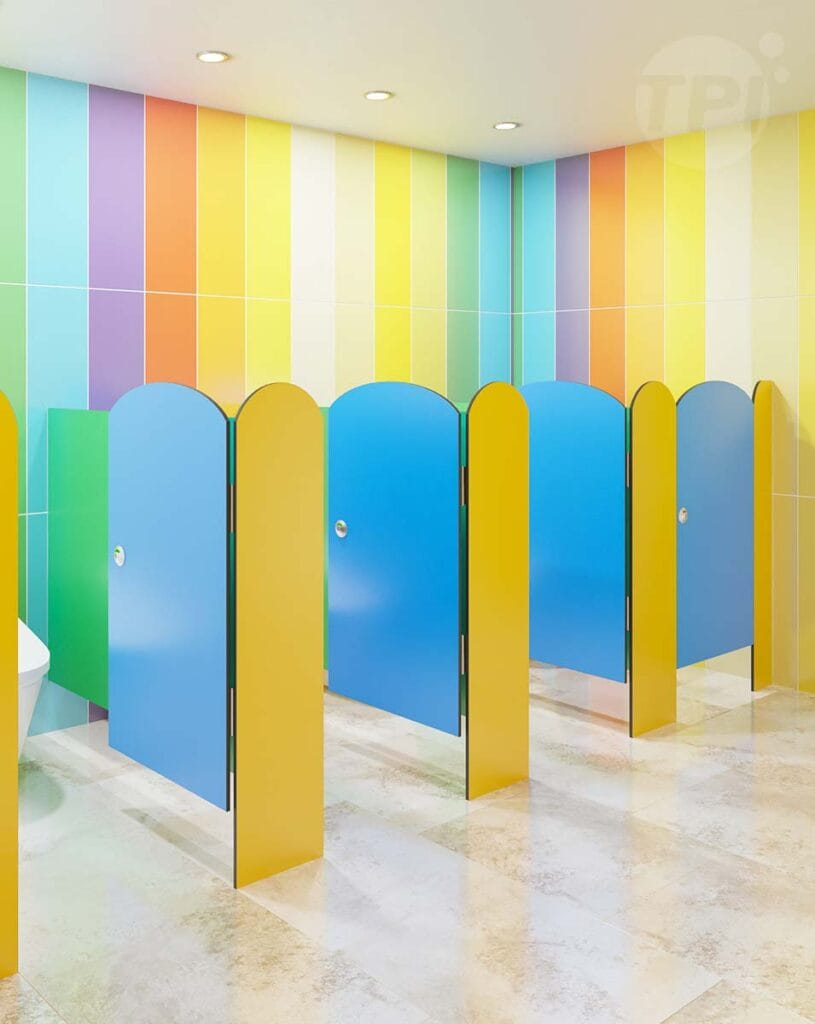 Cubicle - Childcare Cubicles (CC) - Toilet Partition Industries