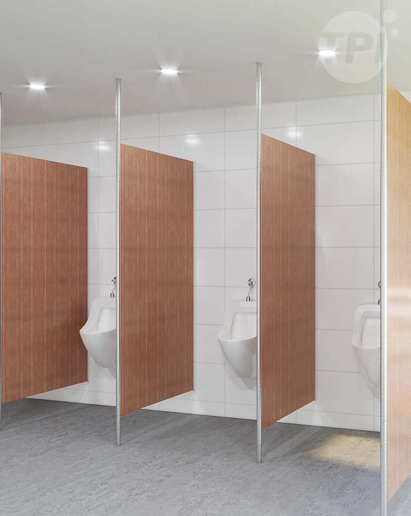Urinal / Privacy Screen - Wall Mounted - Toilet Partition Industries