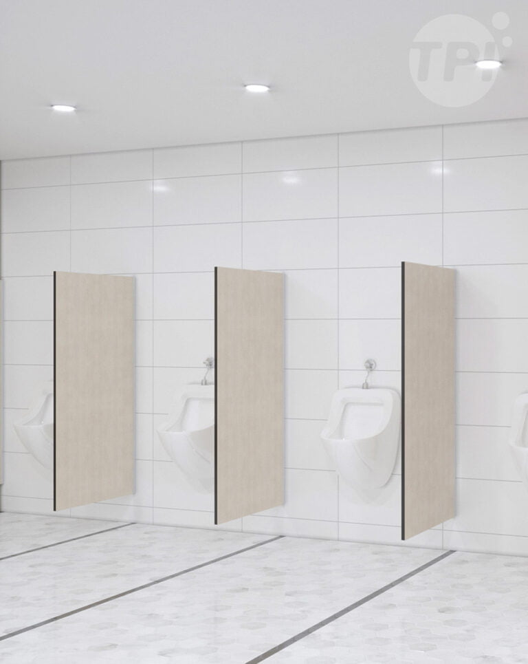 Urinal / Privacy Screen - Wall Mounted - Toilet Partition Industries