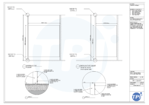 Urinal / Privacy Screen - Post Supported - Toilet Partition Industries